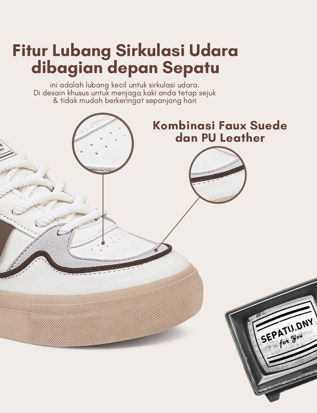 Jual Sepatu DNY Sneakers Cewek Terbaru Sepatu Import Perempuan Sepatu ...