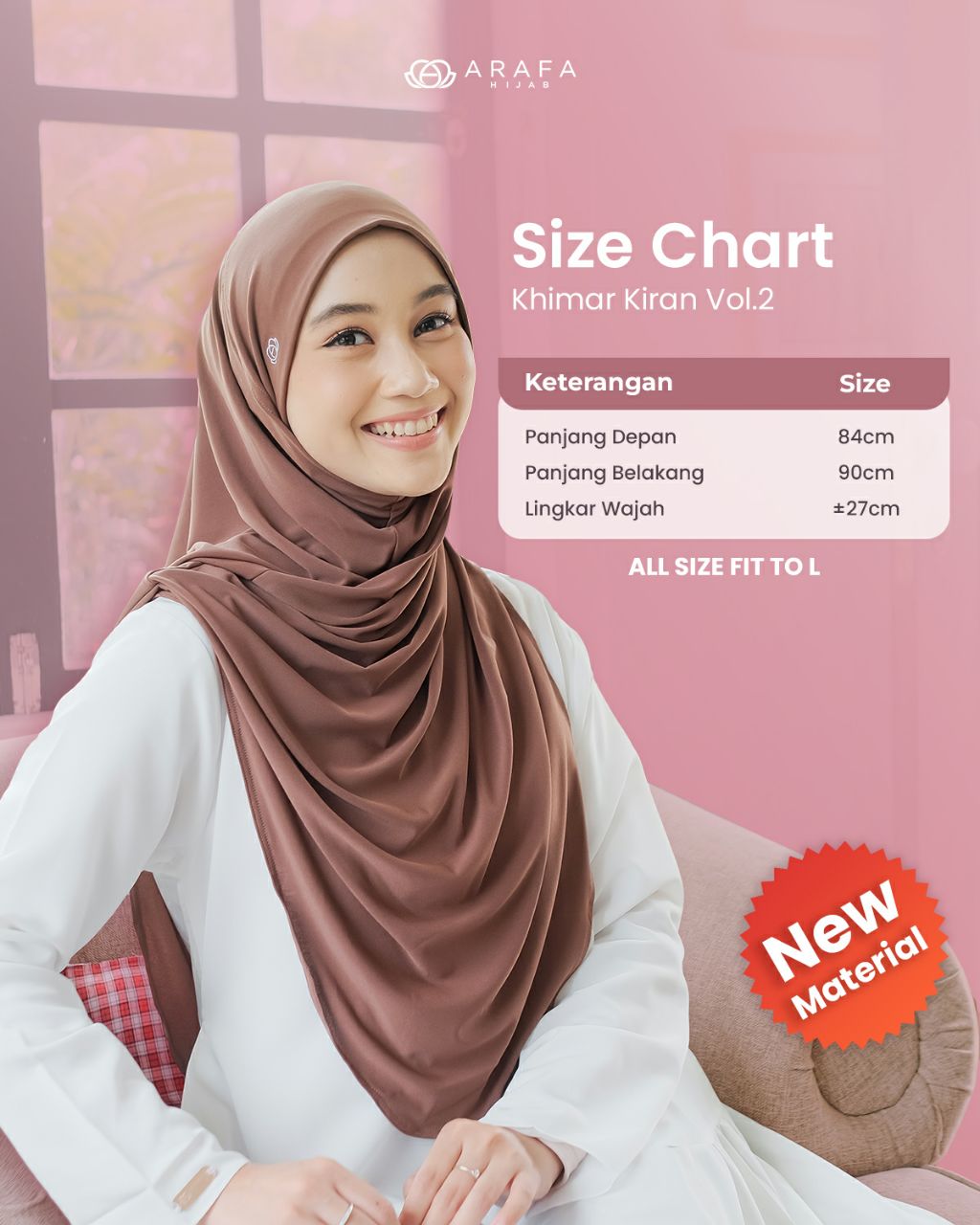 Jual Arafa Hijab - Khimar Kiran Vol 2 | Jilbab Instan Penguin Oval | Kerudung Jersey Premium ...