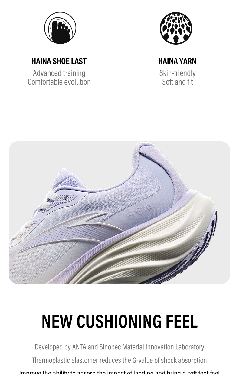 Jual ANTA PG 7 Travel 1.5 Sepatu Lari Wanita Sports Sneakers Women Running Shoes 122515508 ...