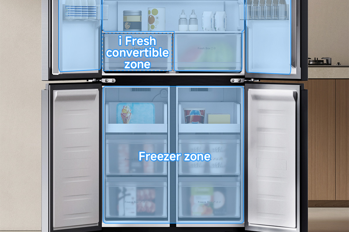 Jual Xiaomi Mijia Refrigerator Cross Door 510L | Smart Control | 510L ...