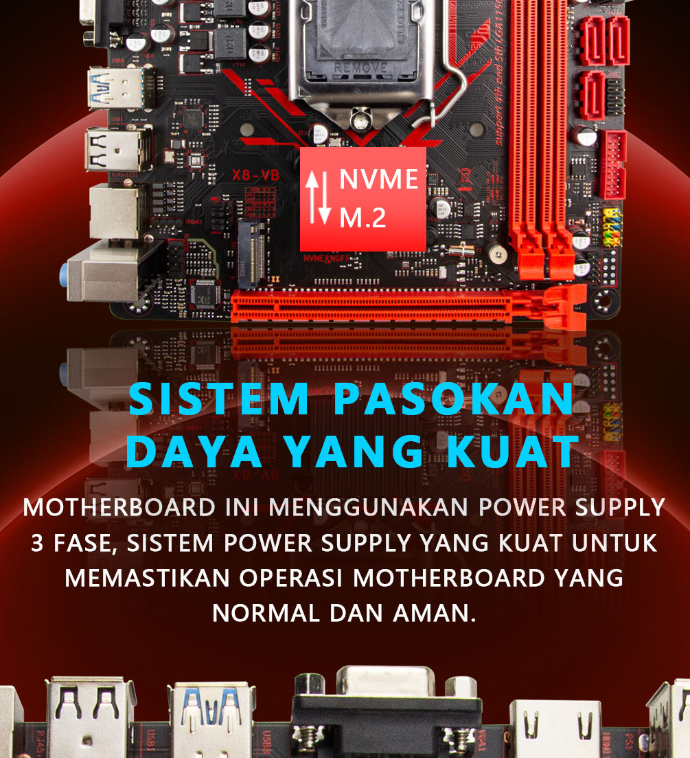 Jual AISURIX Motherboard Colorful H81M-K PLUS V23B (LGA1150, H81, DDR3 ...