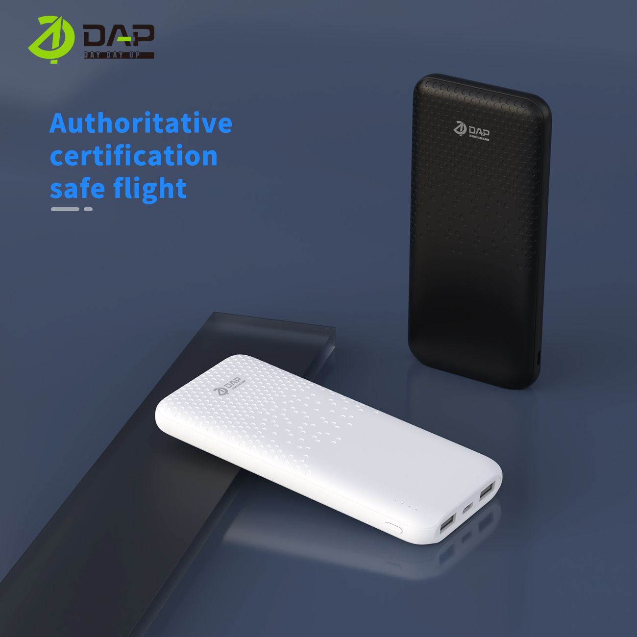 Jual PowerBank DAP 10.000mAh D-PB101 2.1A Dual Input Port Type C ...