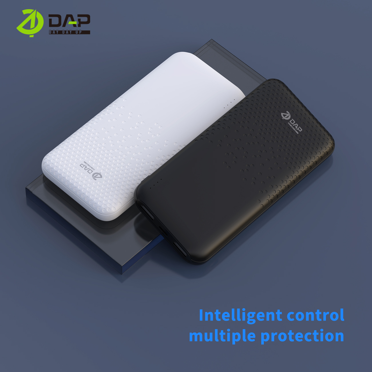 Jual PowerBank DAP 10.000mAh D-PB101 2.1A Dual Input Port Type C ...