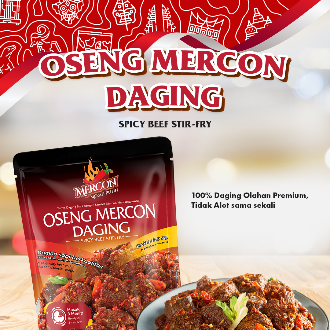 Jual Mercon Merah Putih - Satuan || Oseng Mercon Daging | Shopee Indonesia