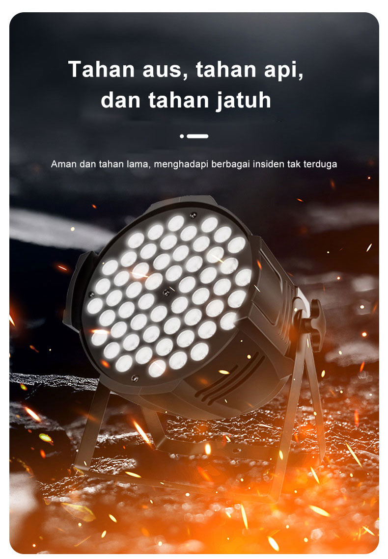 Jual Kaiy 3W 54 lampu panggung led par full colour moving bead beam ...