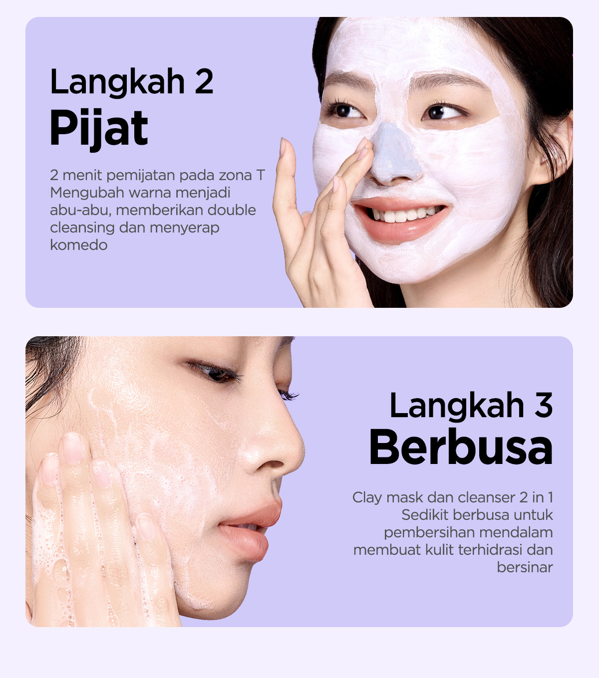 Jual FOCALSKIN Oil Control & Glowing Clay Mask Color Clay Mask 60g ...