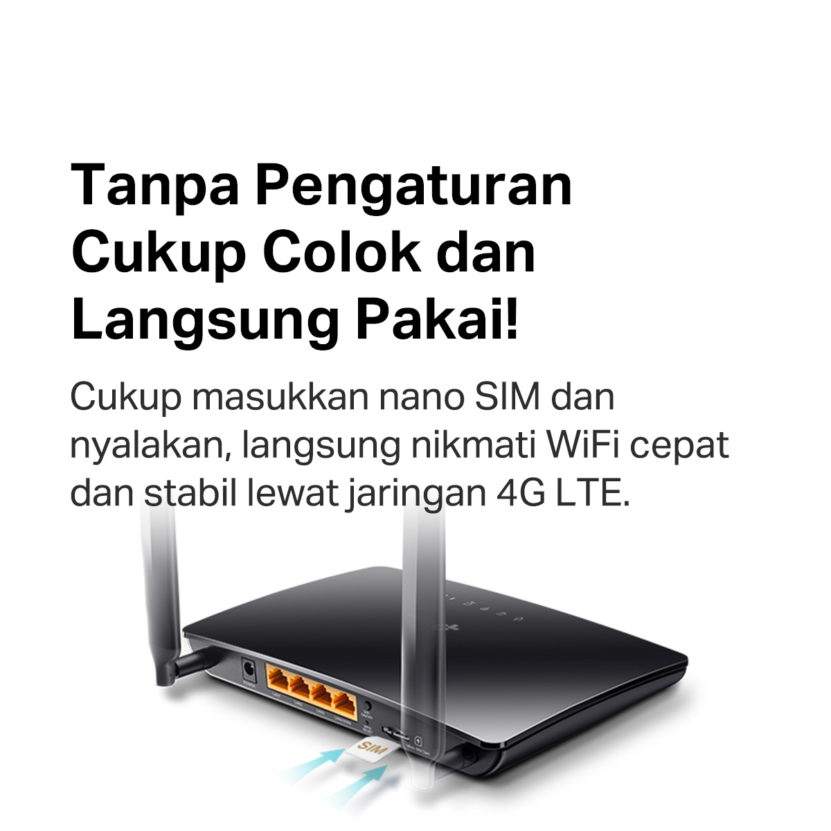 Jual TP-Link TL-MR6400 | 4G LTE Router | 300 Mbps Wireless N Modem ...