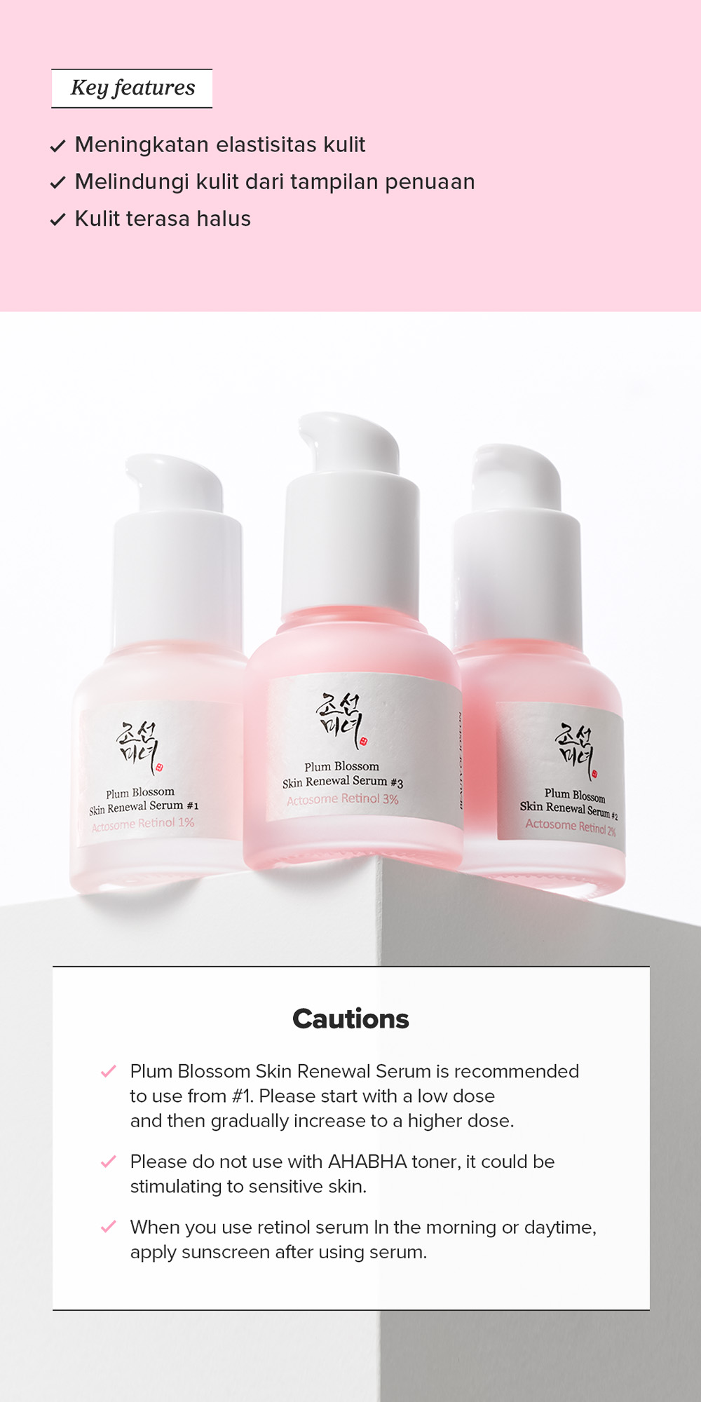 Jual Beauty of Joseon Skin Rejuvenation Serum Set [Plum Blossom Skin ...