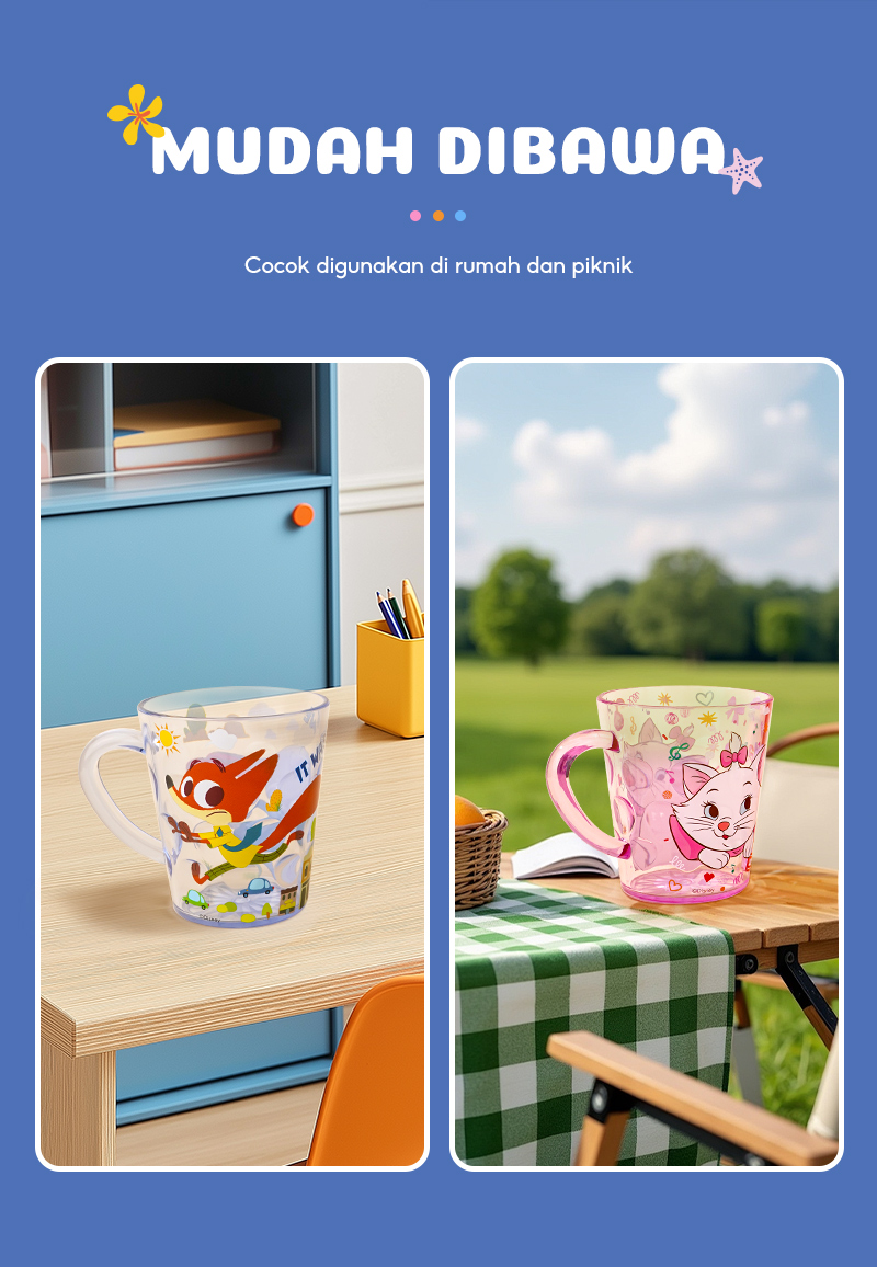 Jual 【OHSOME x Disney】- Oasis Park Cup Gelas Cangkir Disney Series ...