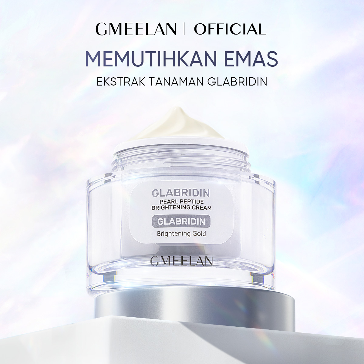 Jual GMEELAN SET Mencerahkan Kulit Durvillea Polypeptide Pemulihan Krim Malas 30g + Glabridin ...