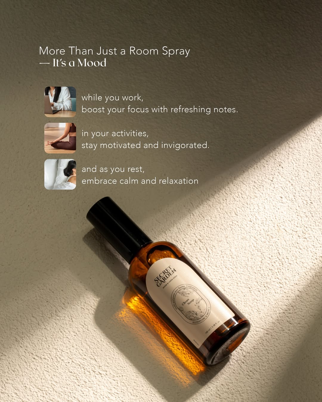 Jual Secret Garden - Room & Linen Spray 100ml Full Size | Pengharum ...