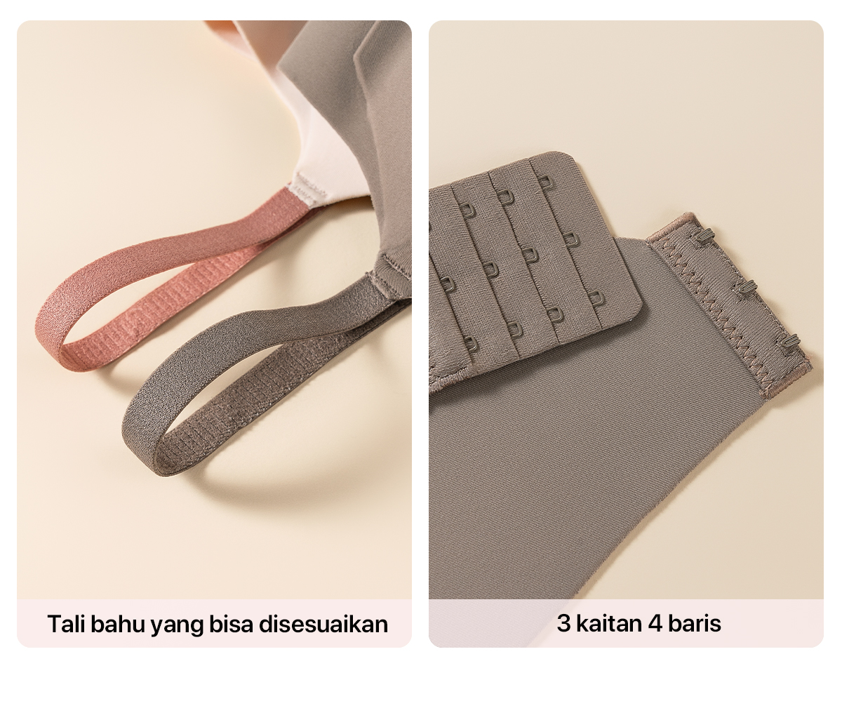 Jual GRENEY-Gbras-Bra (2pcs) One Piece Warna Kombinasi Tanpa Kawat ...