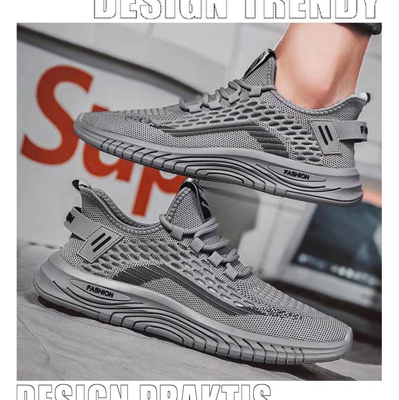 Jual Leedoo Sepatu Pria Sneakers Casual Running Sepatu Cowo Bahan Kain ...