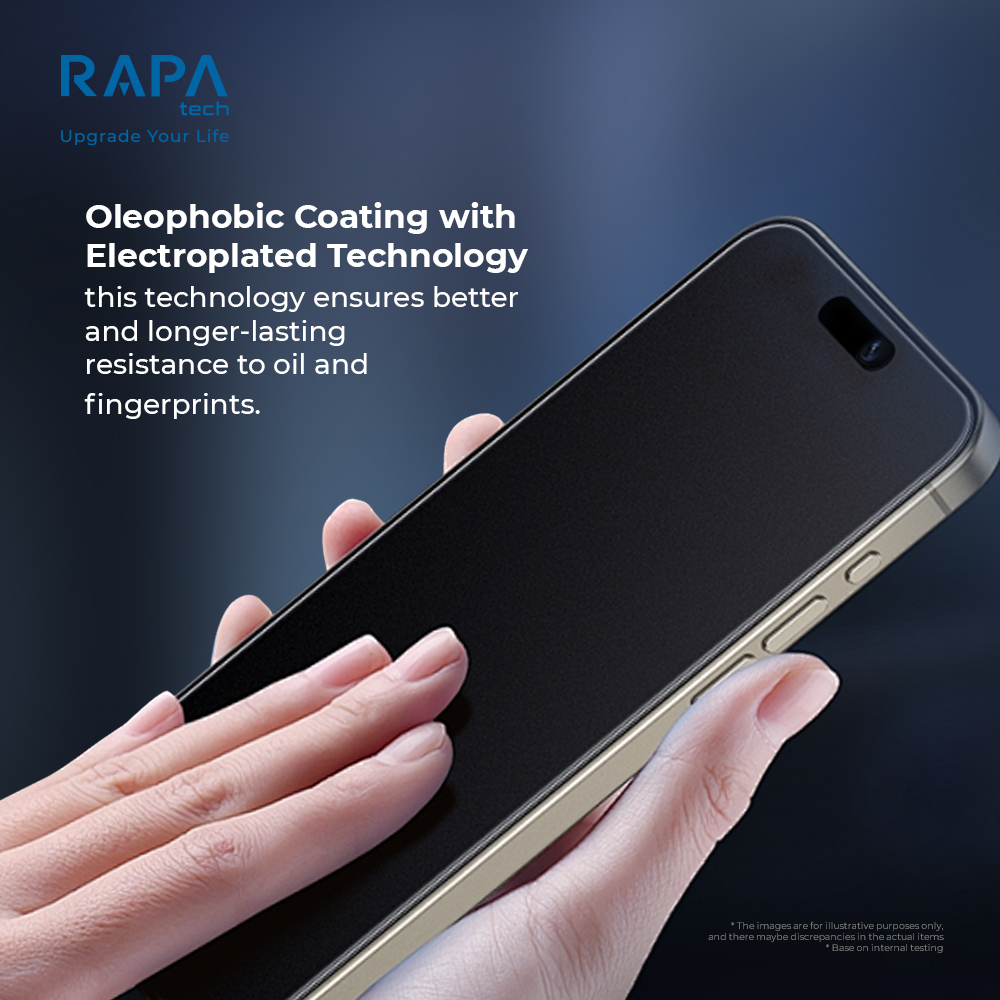 Jual RAPA tech Premium Tempered Glass for iPhone 16/ 15/ 14/ 13/ 12/ 11 ...