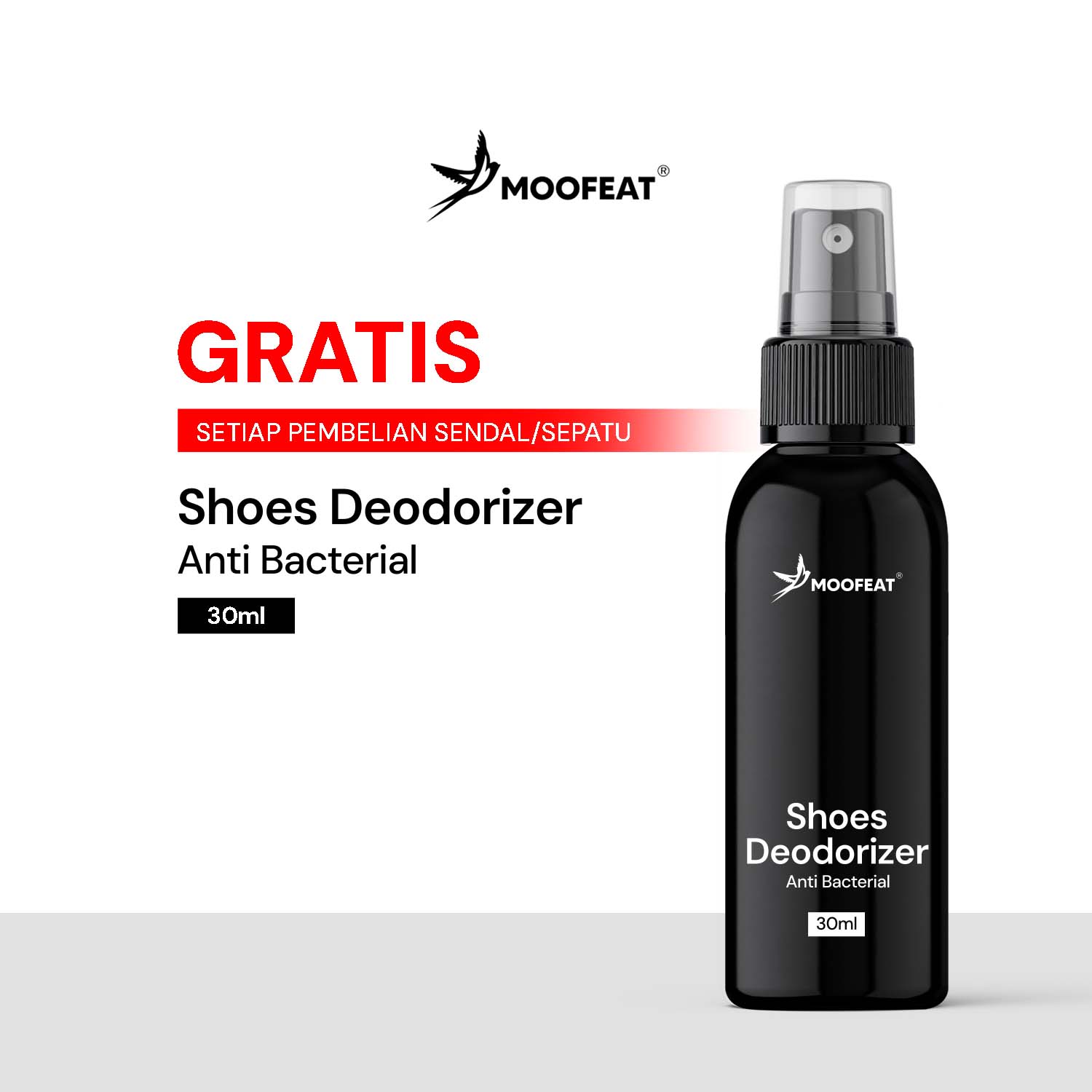 Jual Moofeat Milo - Sepatu slip on suede pria casual black | Shopee ...