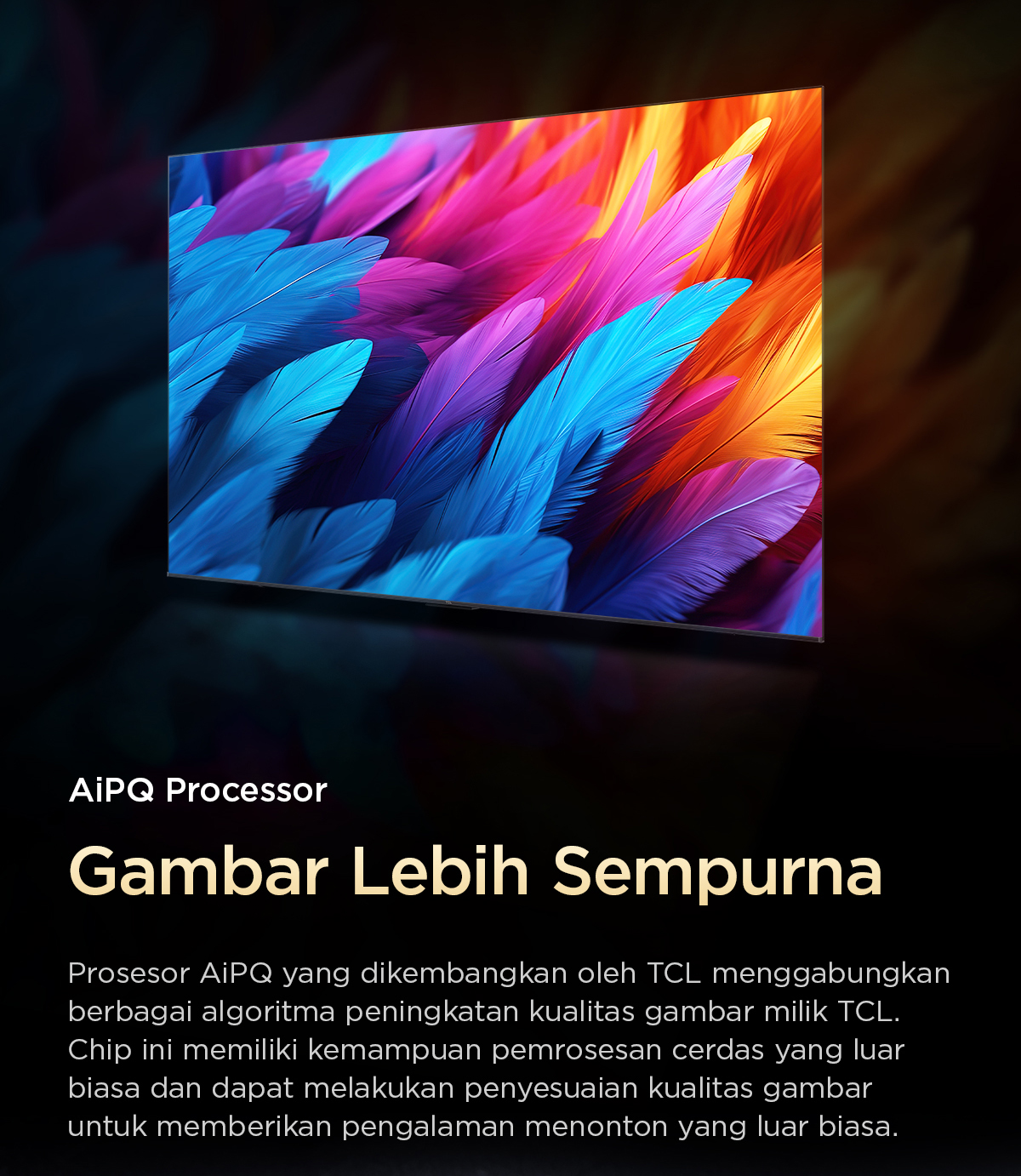 Jual TCL Next Gen QLED 65 inch T6C - 4K Google TV - HVA Panel - HDR 10+ - Dolby Vision & Atmos ...