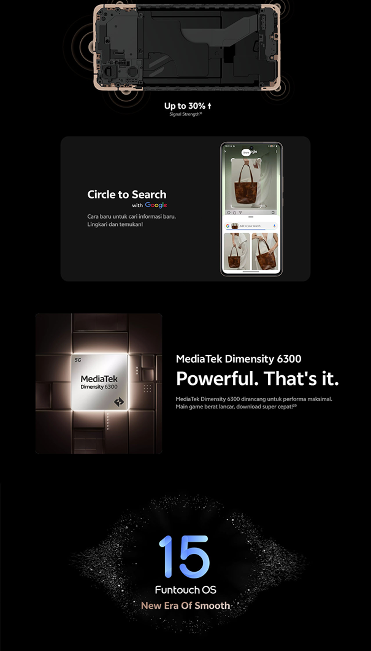 Jual [NEW LAUNCH] vivo V50 Lite 5G (12/512) Borderless Immersive Screen, Sony IMX882, 6500mAh ...