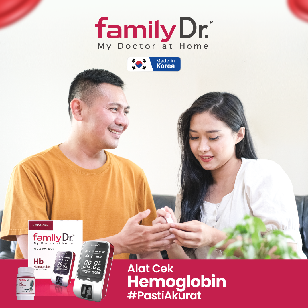 Jual FamilyDr Alat Cek Hb | Alat Test Hemoglobin + Strip Test isi 25 ...