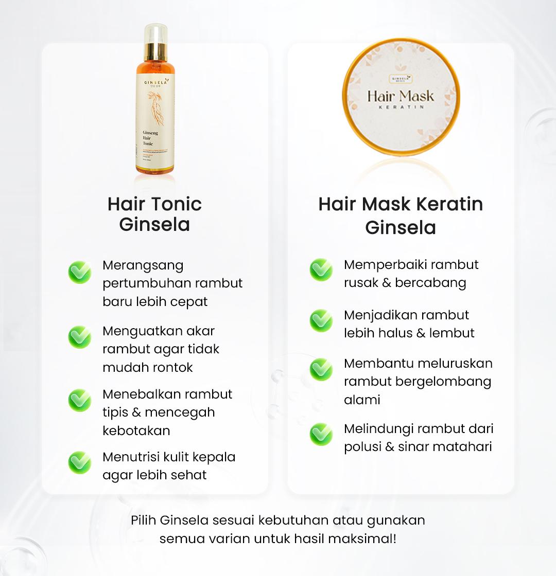 Jual Ginsela Serum Herbal Rambut Untuk Atasi Rontok Dan Menutrisi Akar ...