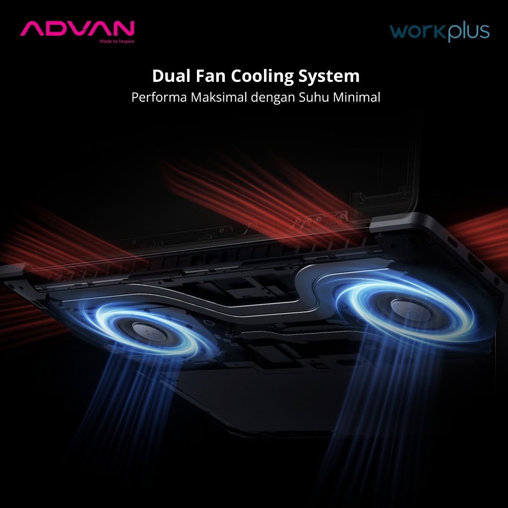 Jual ADVAN Laptop Workplus | Intel i5 12600H | Intel iRIS Xe | 14'' FHD ...