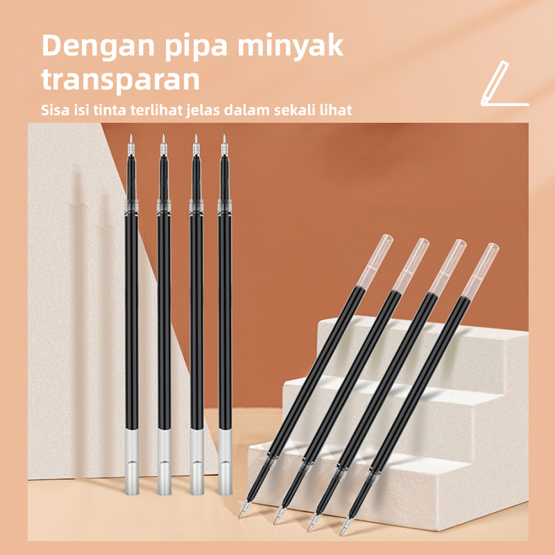Jual Deli Retractable Gel Pen Refill / Isi Ulang Tinta Pulpen Gel Cetek ...