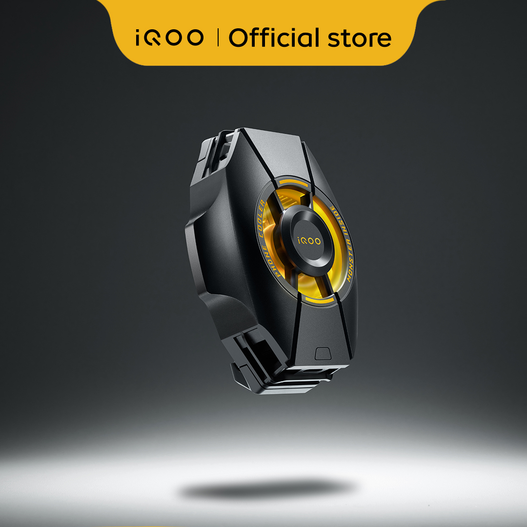 Jual iQOO Cooler 2 iRA2423 Black Rapid temperature Drop, High-Speed fan ...