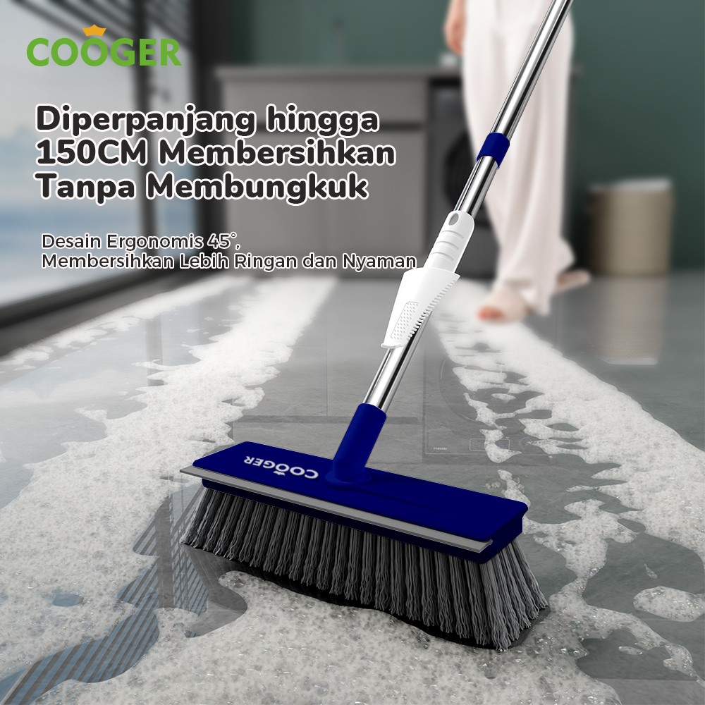 Jual COOGER Sikat Lantai 5IN1 Pembersih Kaca Gagang Panjang Dan Alat ...