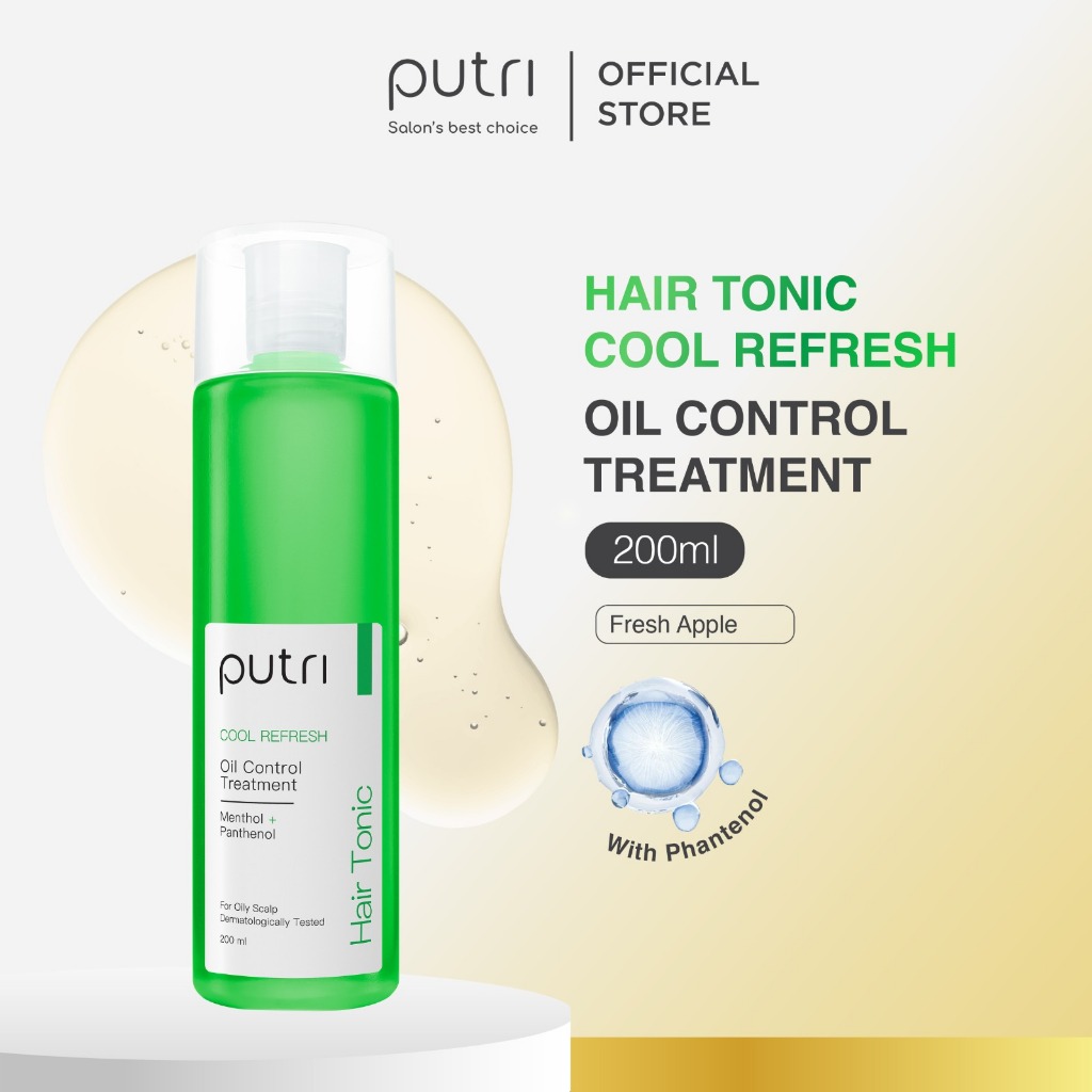 Jual Putri Hair Tonic 200ml/Cool Refresh/Anti Hairfall/Healthy Shine | Shopee Indonesia
