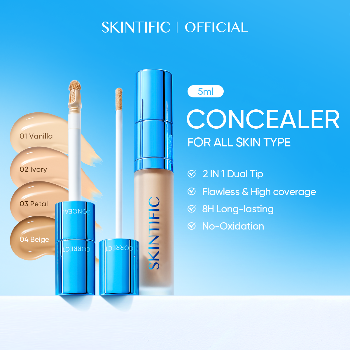 Jual SKINTIFIC -Matte Makeup Series | Perfect Stay Velvet Matte Cushion ...