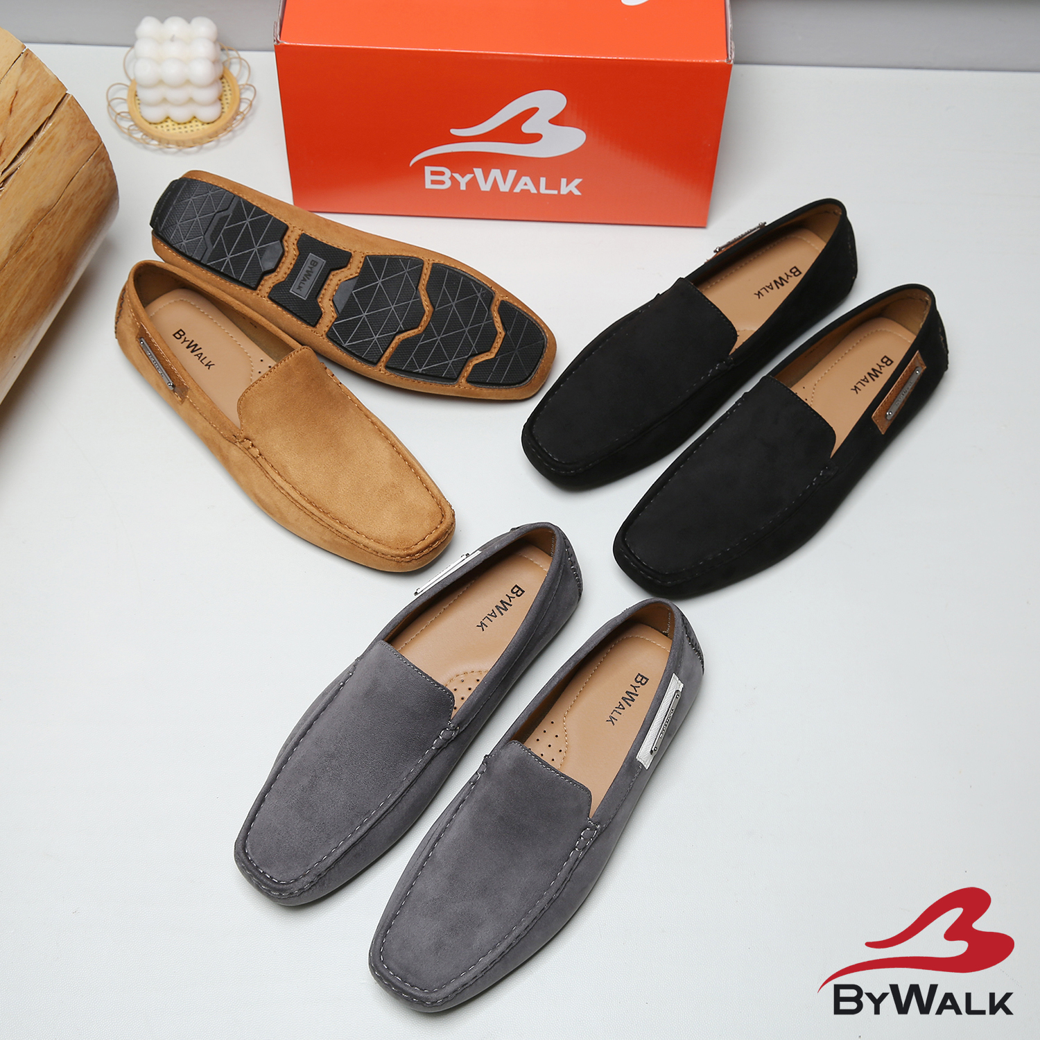 Jual BYWALK CALCIO2 Sepatu Loafers Pria Formal Casual Moccasin Slip On ...
