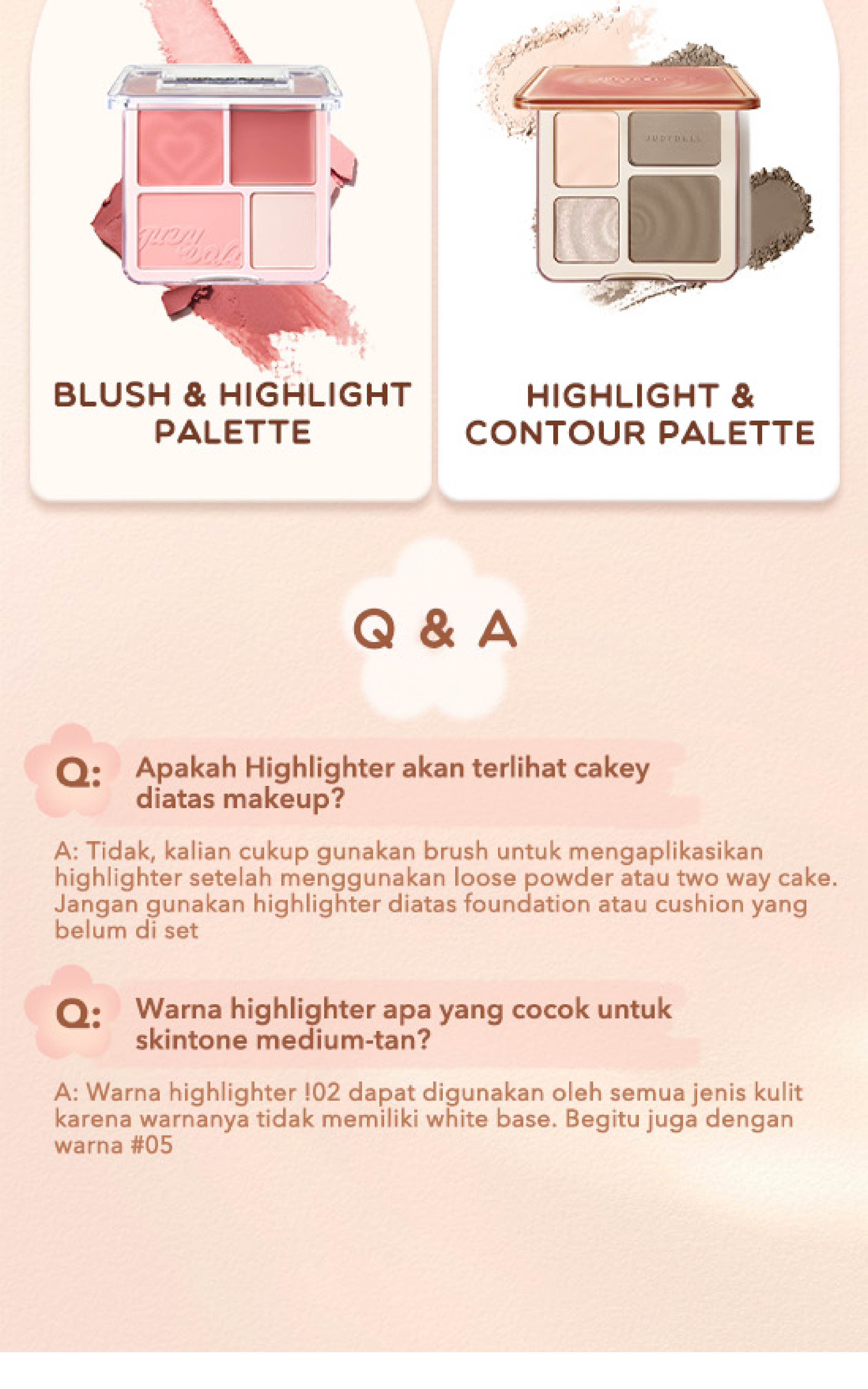 Jual Judydoll Donut Highlighting Powder - 4gr (Highlighter Powder ...