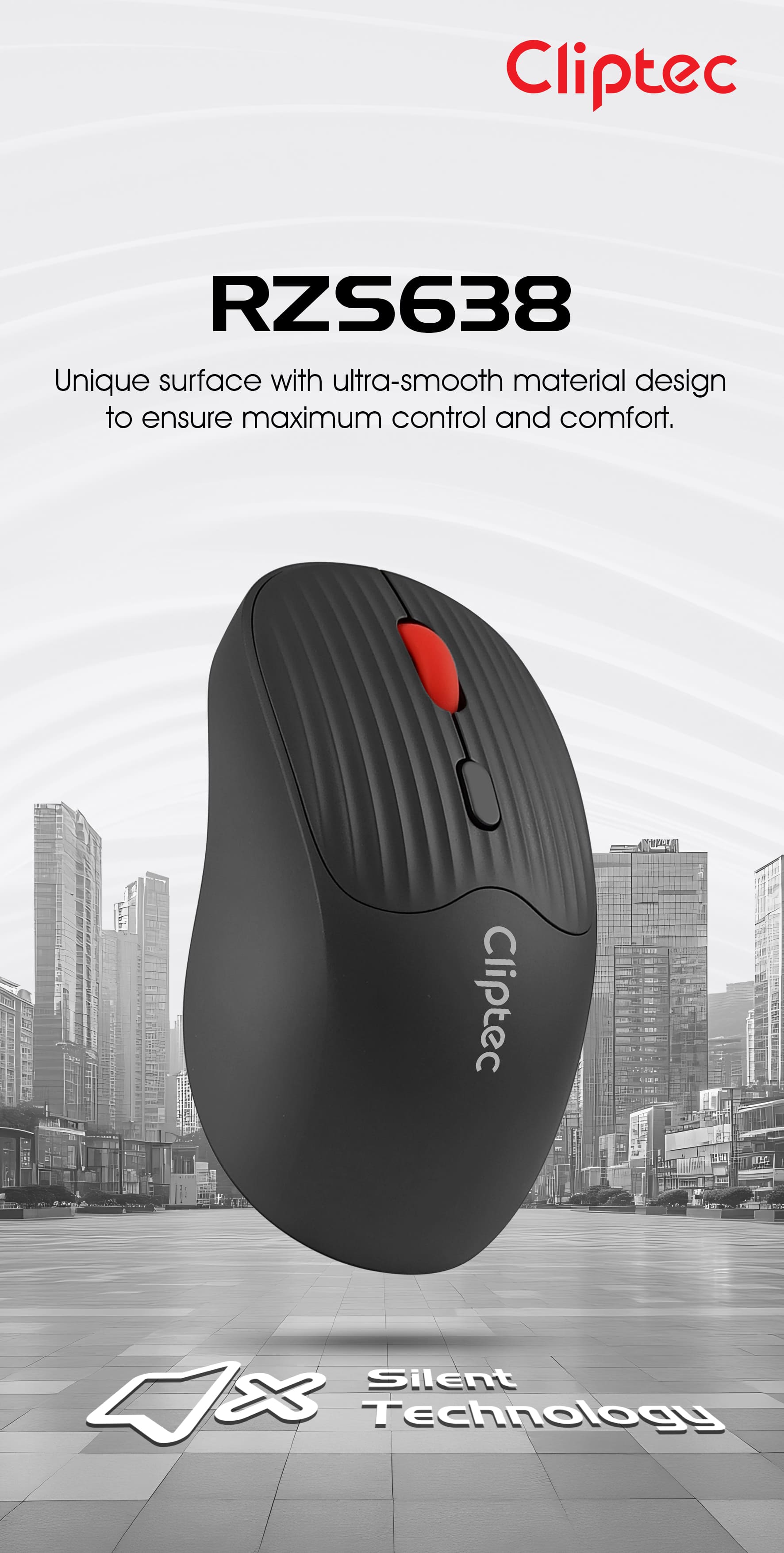 Jual Mouse Wireless Rechargeable Silent Dual Mode Bluetooth 1600Dpi ...