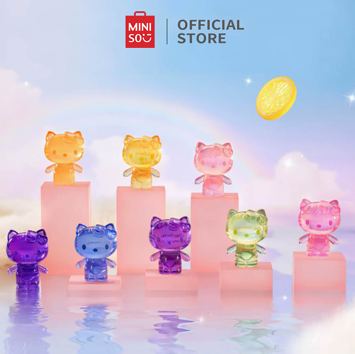 Jual Miniso x HELLO KITTY 50th Anniversary Sweet Candy Series Blind Box ...