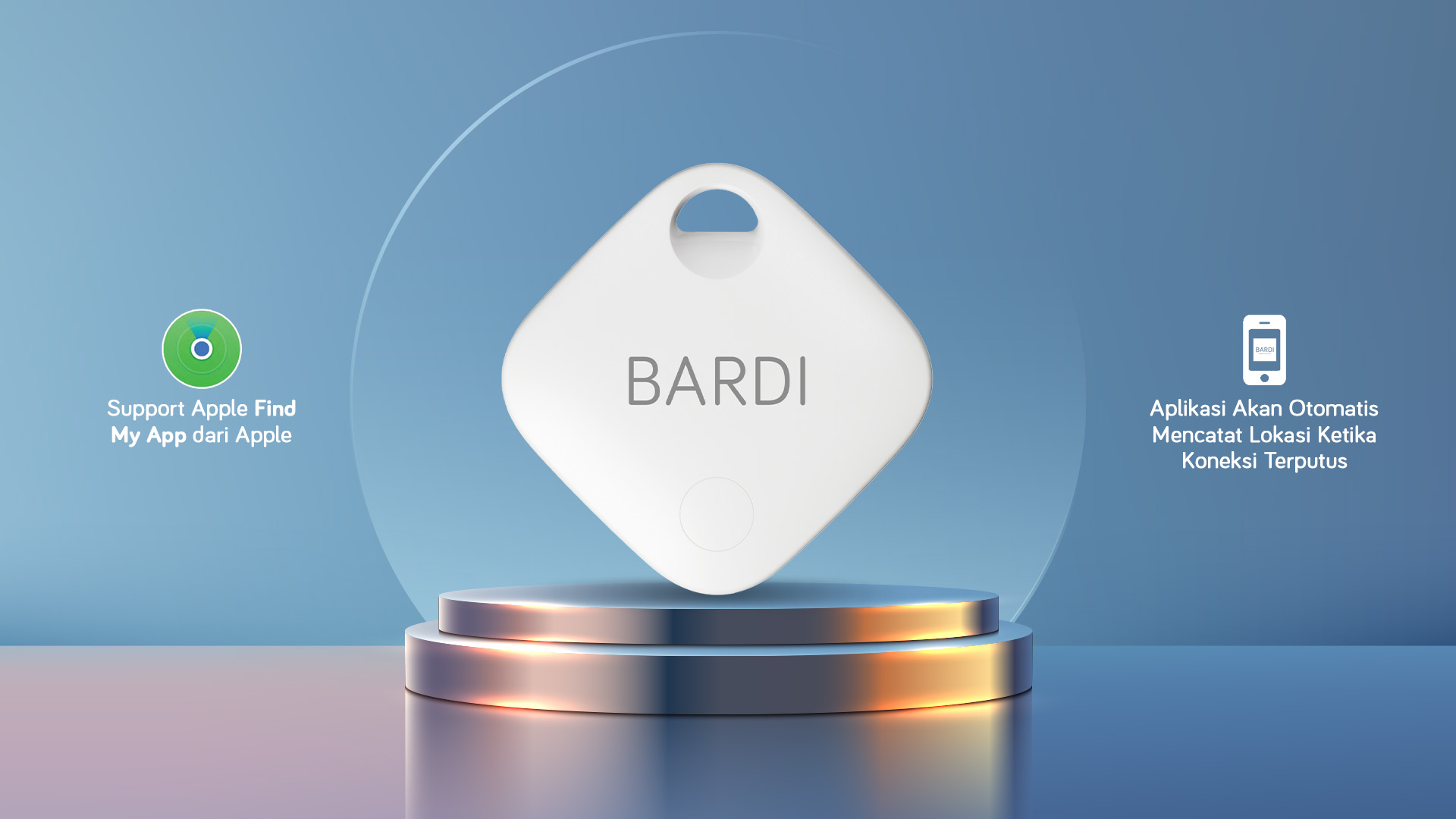 Jual BARDI Smart Tag Bluetooth iOS Android Support | Smart Tracker ...
