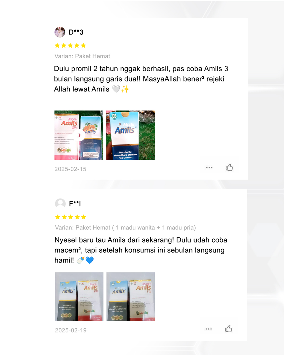 Jual Program Hamil Amils Promil Suplemen Promil untuk Wanita dan Pria ...