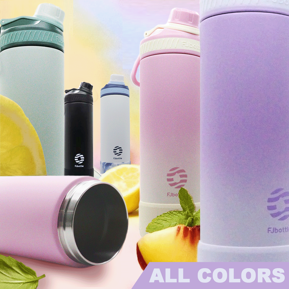 Jual FJBottle - SR2066 Botol Minum Tumbler Olahraga Flowy Gradasi 710ml BPA FREE SUS 304 Tahan ...