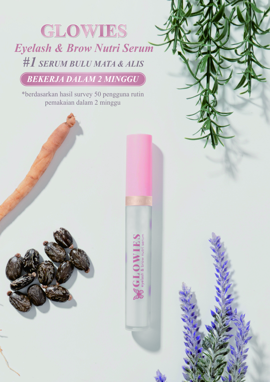 Jual [2 PCS] Serum Bulu Mata dan Alis Glowies Eyelash & Brow Nutri ...