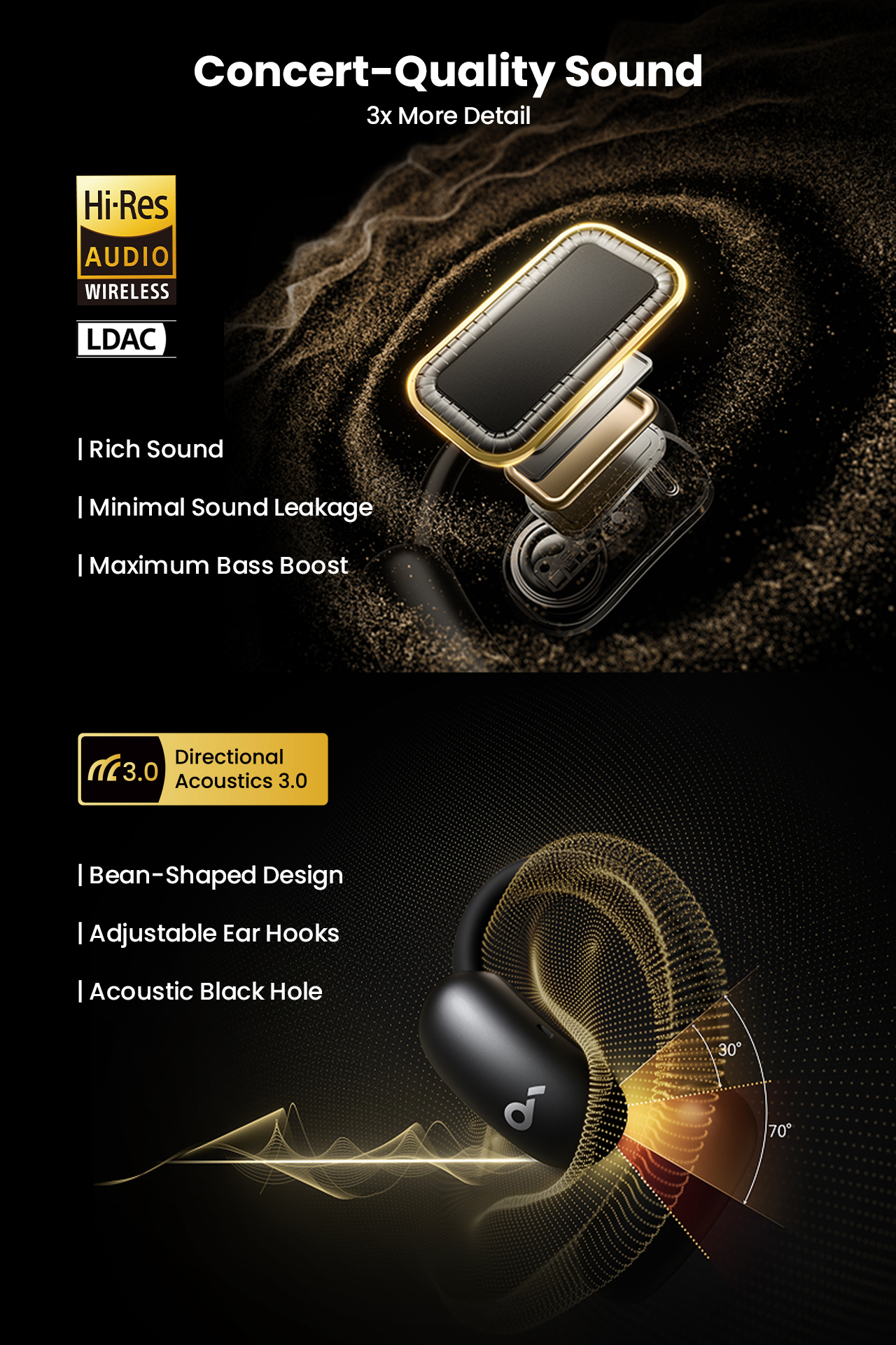 Jual Soundcore by Anker AeroFit 2 OWS Open Ear Earbuds Hi-Res Wireless ...