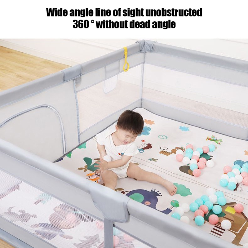 Jual Hapyee Pagar Bayi Bermain Mandi Bola Anak Pembatas Kasur Pagar ...