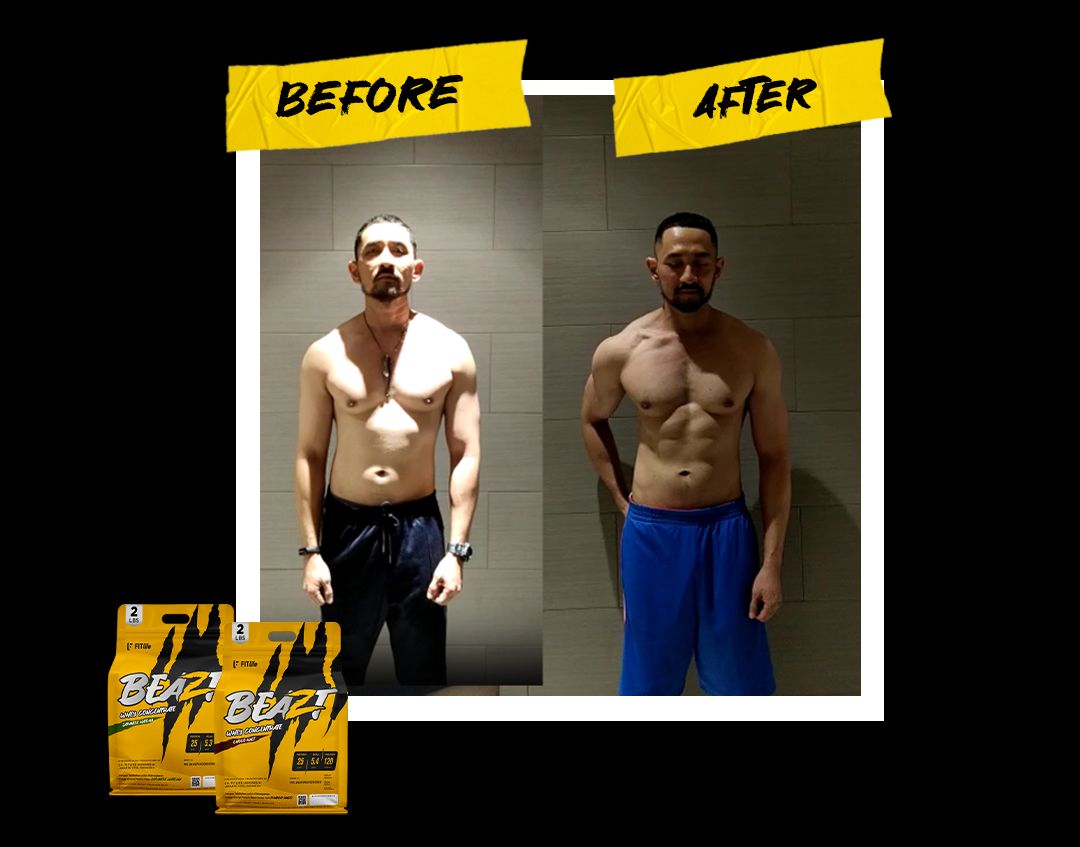 Jual (EXCLUSIVE COLLABORATION) FITlife Beazt 2lbs/900gr - Whey Protein ...