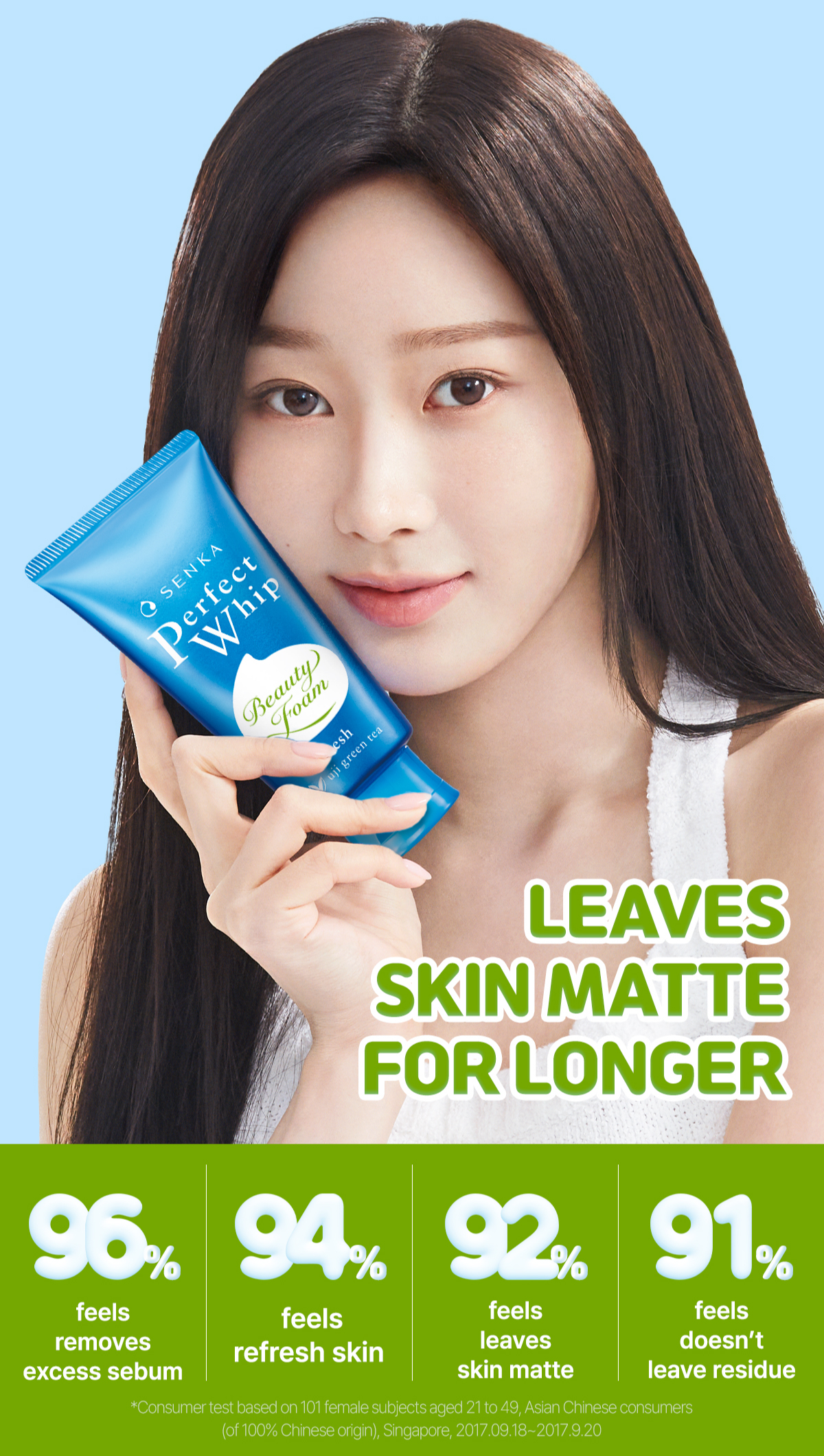 Jual [TWINPACK] SENKA Perfect Whip Fresh Anti Shine Facial Foam From ...