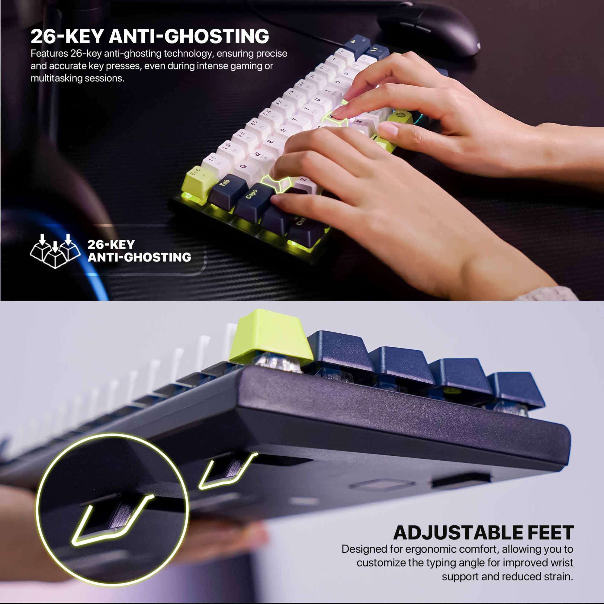 Jual Fantech ATOM MORI SERIES Keyboard Mechanical Gaming ATOM63 Layout ...