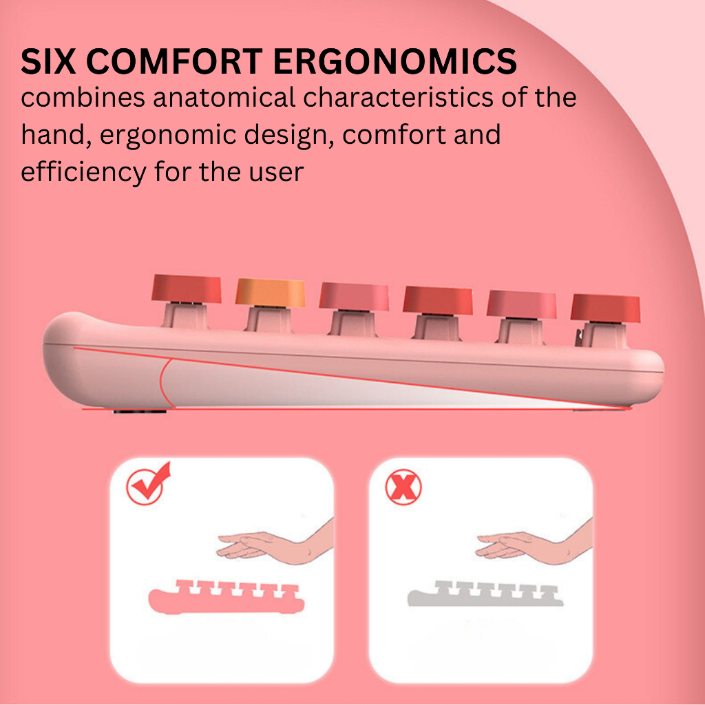 Jual UPLU Wireless Keyboard Mouse Set Rechargeable Silent Click Gaming ...