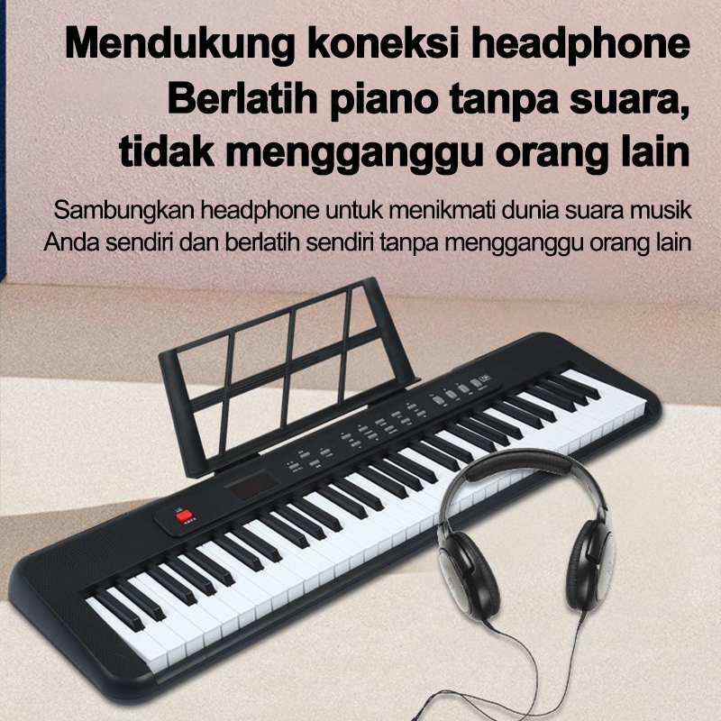 Jual Benston Music - Keyboard elektrik portabel profesional 61 tuts ...