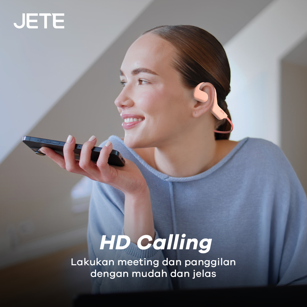 Jual JETE Headset Opentune Running Open Ear Air Conduction IPX5 ...