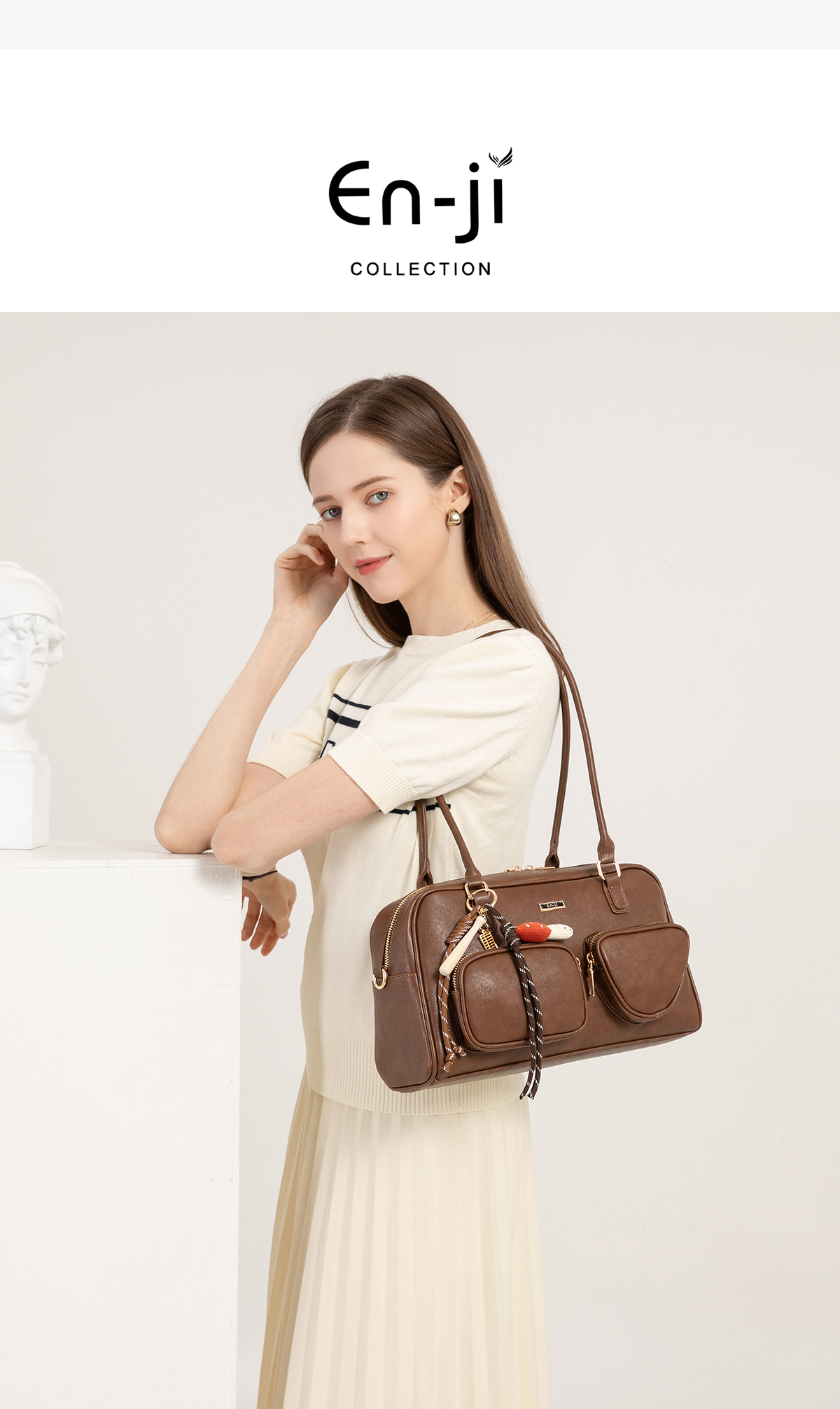 Jual En-ji Yonjung Shoulderbag Wanita | Shopee Indonesia