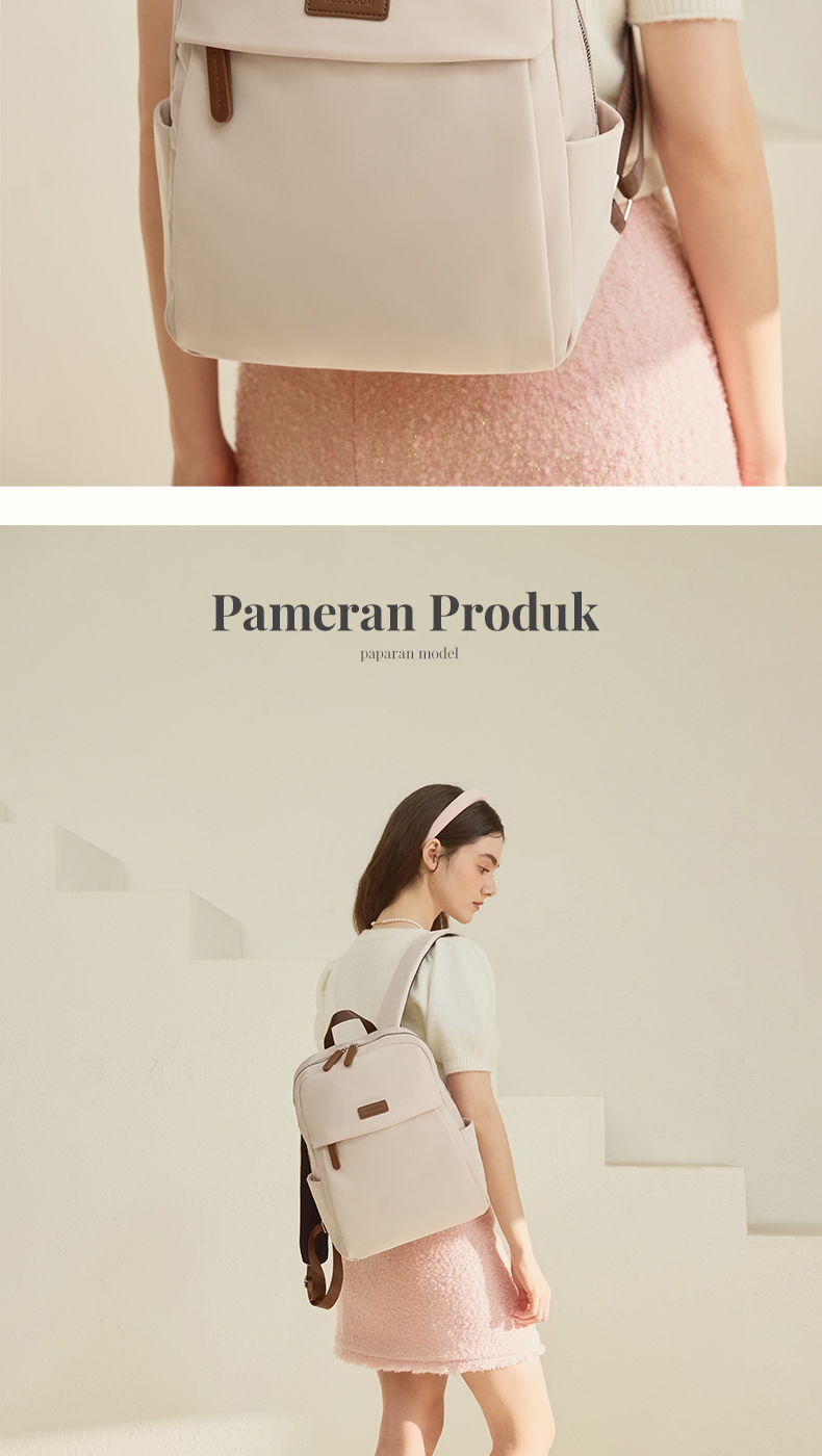 Jual MOSSDOOM Tas Ransel Wanita Goofy Backpack Tahan Air Tas Sekolah ...