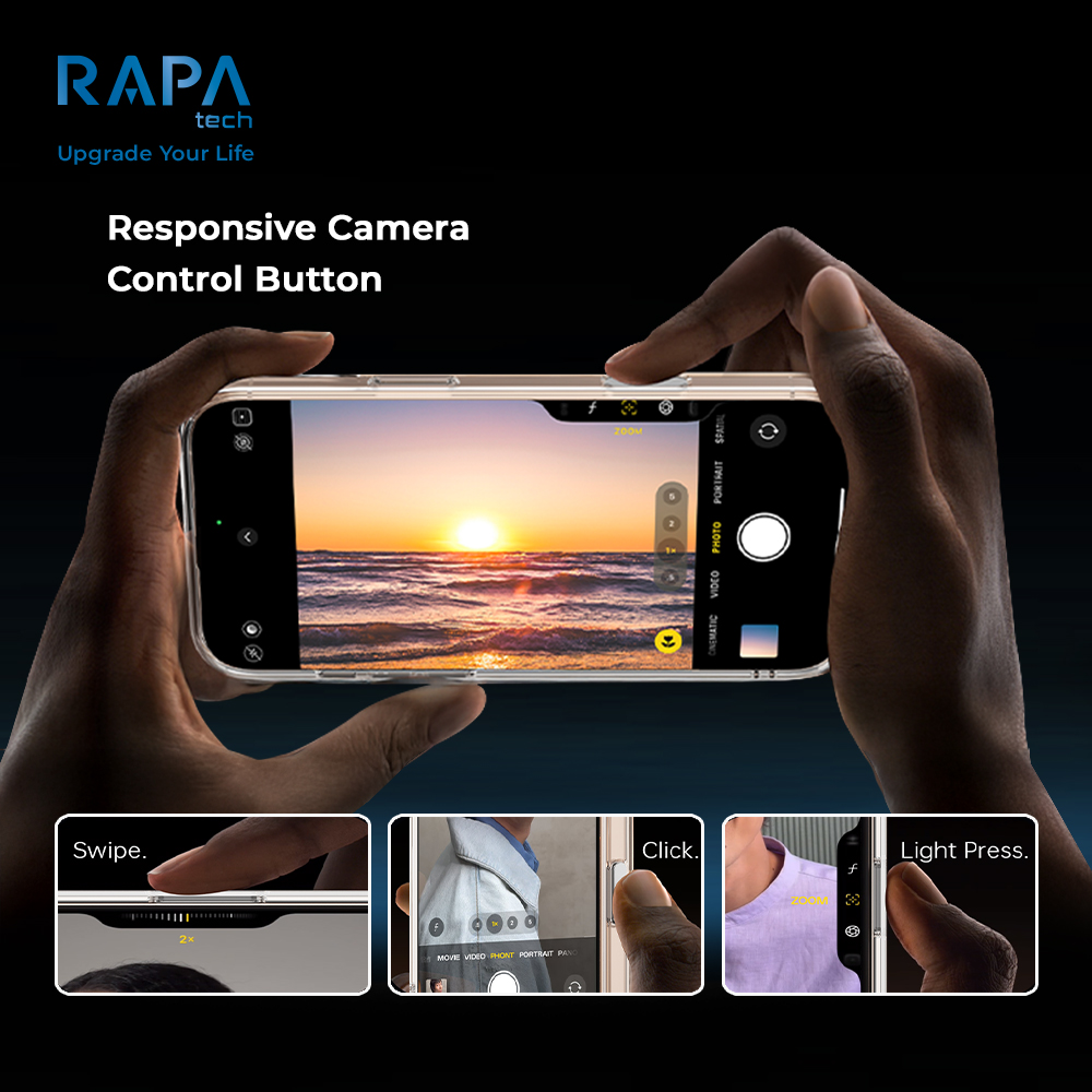 Jual RAPAtech Hybrid MagSafe Clear Case for iPhone 16 / 16 Plus / 16 ...