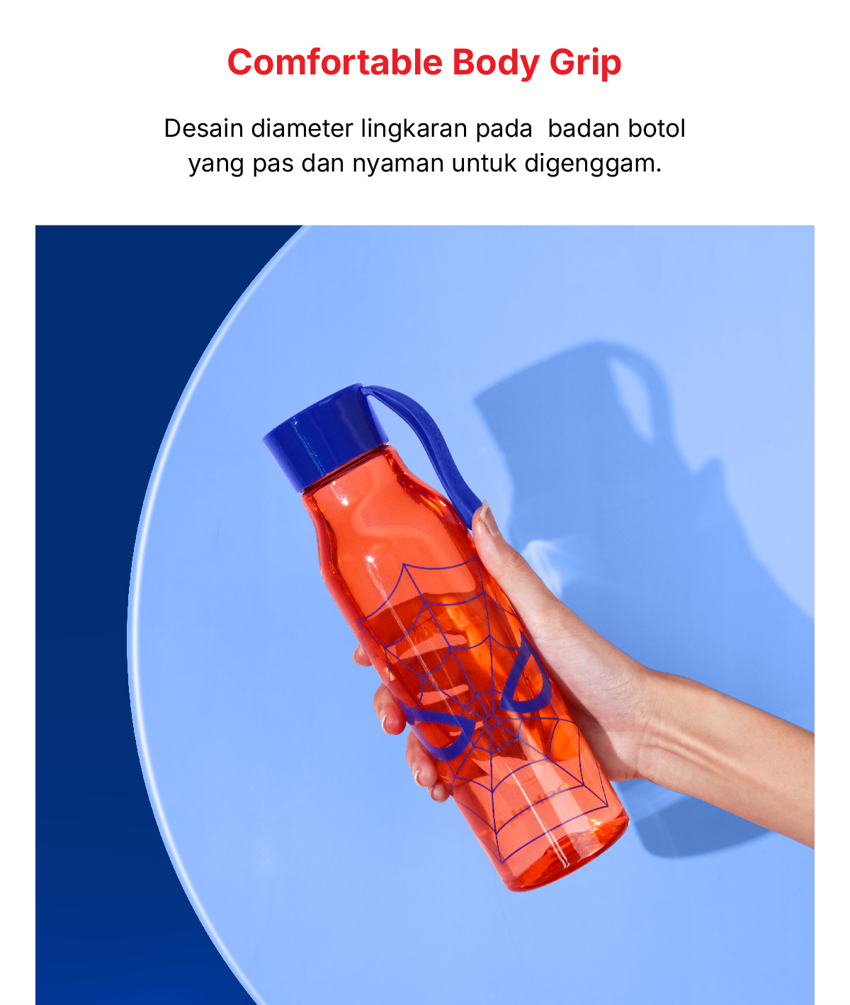 Jual LocknLock Exclusive BPA Free Botol Minum 550ml Marvel Spider-Man Edition | Shopee Indonesia