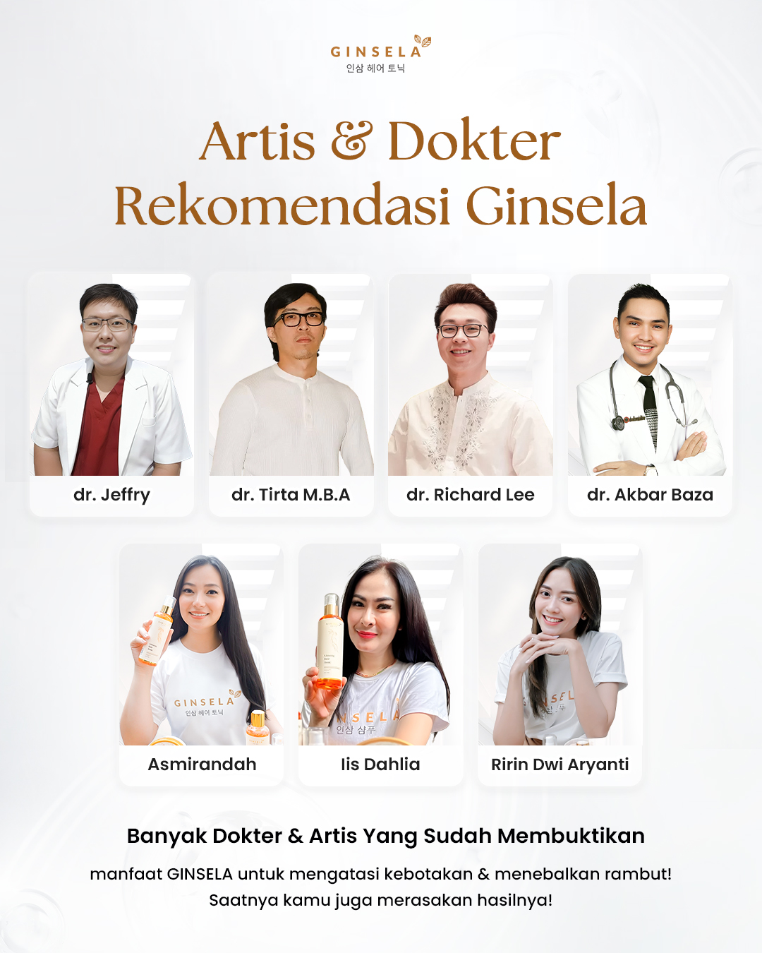 Jual Ginsela Serum Herbal Rambut Untuk Atasi Rontok Dan Menutrisi Akar ...